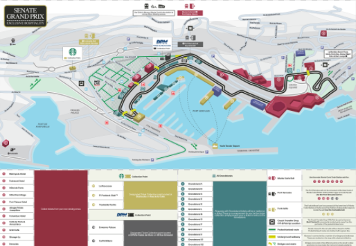 Monaco Grand Prix™ Race Track Map | Monaco Grand Prix F1® Map 2026,