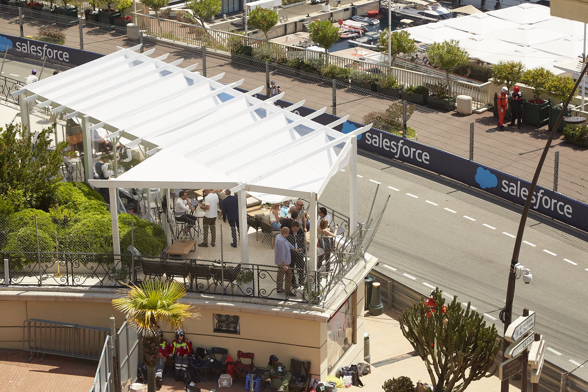 5* Hotel de Paris, Point Marquee Garden Terrace | F1® Monaco Grand Prix ...
